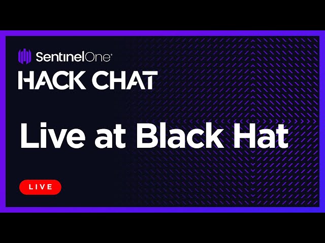 Hack Chat Live at Black Hat 2021 // Stok Fredrick | SentinelOne KR