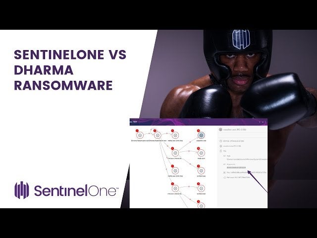 SentinelOne VS Dharma Ransomware | SentinelOne KR