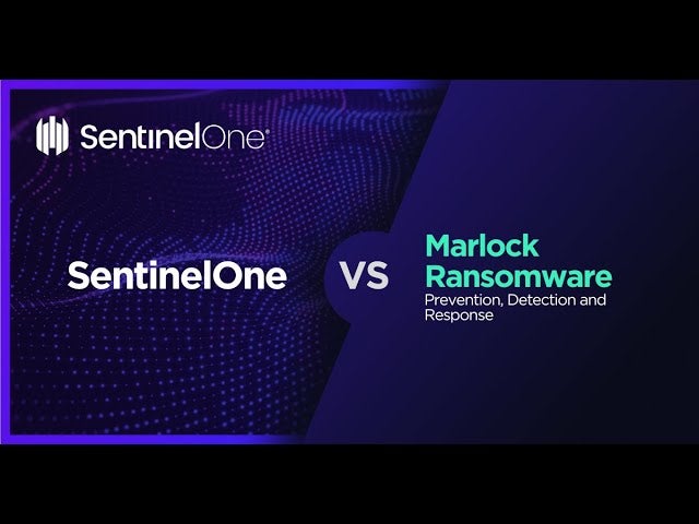 SentinelOne Vs. Marlock Ransomware – Mitigation and Rollback ...